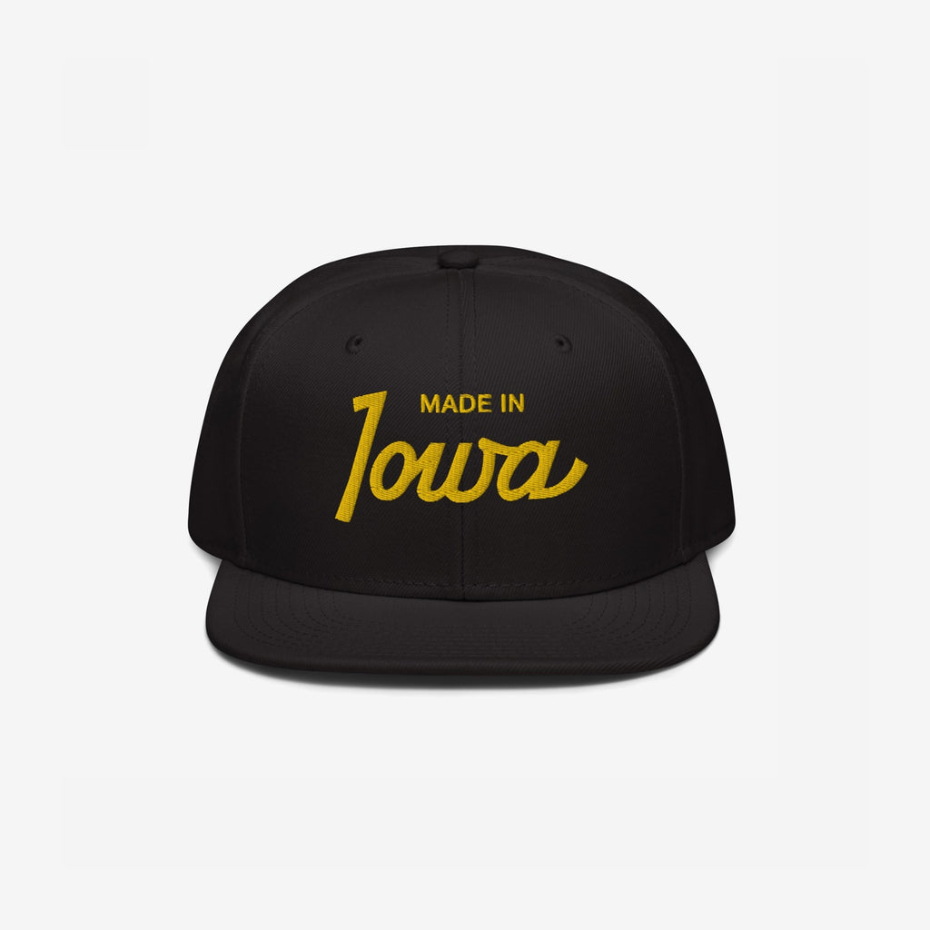 Made in Iowa Hat | Retro Iowa Cap | Snapback Dad Hat Trucker – Strange Gang